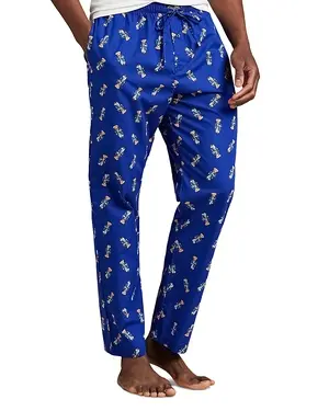 Polo Ralph Lauren Polo Bear Pajama Pants - Heritage Royal/morning Robe Bear