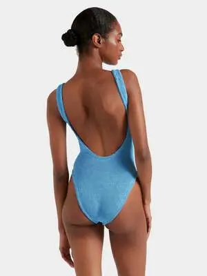 Hunza G Square Neck One Piece Swimsuit