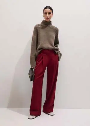 Women's Tailored Wide Leg Pants