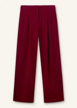 ME+EM Wide Leg Tailored Pants