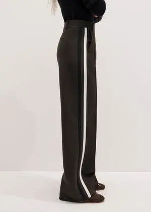 ME+EM Contrast Side Stripe Relaxed Pant