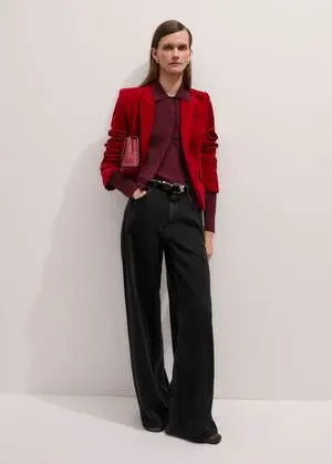 ME+EM Merino Cashmere Slim Knit Shirt