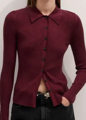 ME+EM Merino Cashmere Slim Knit Shirt