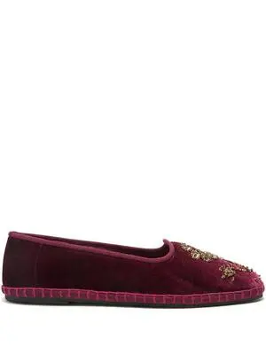 Malìparmi Embellished Ballet Flats