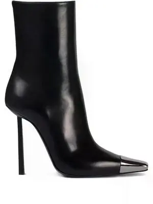 LE SILLA 120mm Andreja Metallic-toe Ankle Boots