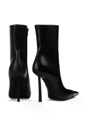 LE SILLA 120mm Andreja Metallic-toe Ankle Boots