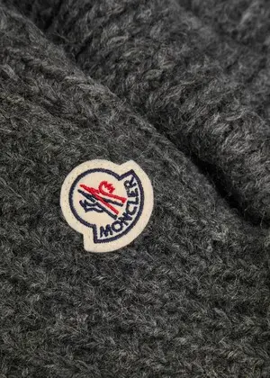 Moncler Ribbed Alpaca-blend Cardigan