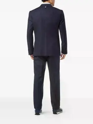 BILLIONAIRE Gessato Pinstripe Single-breasted Blazer - Blue