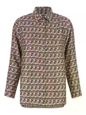 Max Mara Geometric Print Shirt