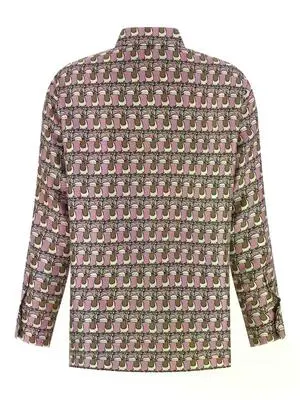 Max Mara Geometric Print Shirt