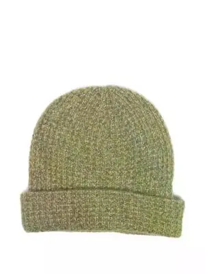 Frenckenberger Ribbed Beanie - Green
