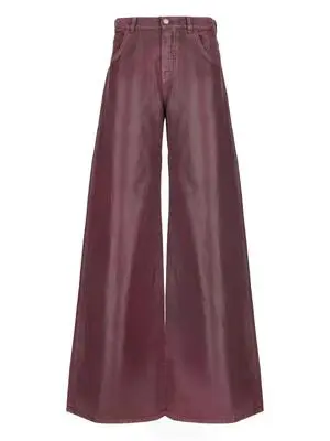 LANEUS Coated Trousers