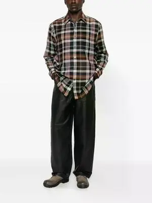 CARTER YOUNG Hugo Plaid Shirt - Black