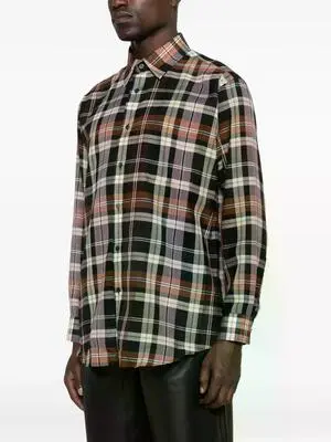 CARTER YOUNG Hugo Plaid Shirt - Black