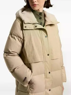 Peserico Hooded Quilted Down Coat
