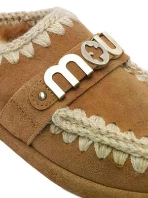 Mou Bounce Clog Mules - Brown
