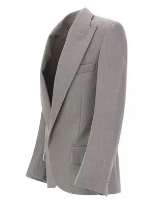 Victoria Beckham Peak-lapels Wool Blazer