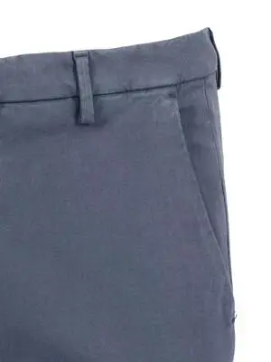 BRIGLIA 1949 Cuffed Trousers - Blue
