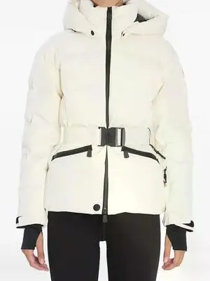 Moncler Tolima Hooded Insulated Ski Jacket - White