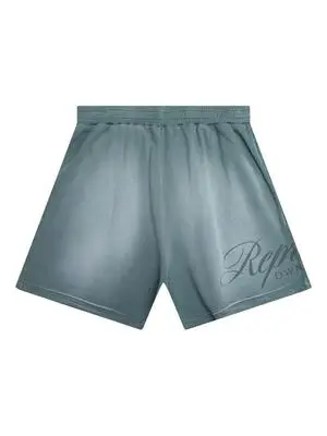 REPRESENT Script Mesh Shorts - Green