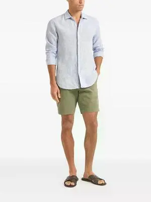 Orlebar Brown Dane Ii Stretch-cotton Shorts - Green