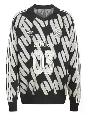 Adidas Adicolour Blokecore Logo Sweater - Black