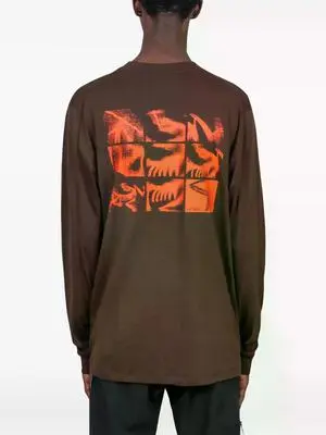 Arc'teryx Kragg Bird Tile Cotton T-shirt - Brown