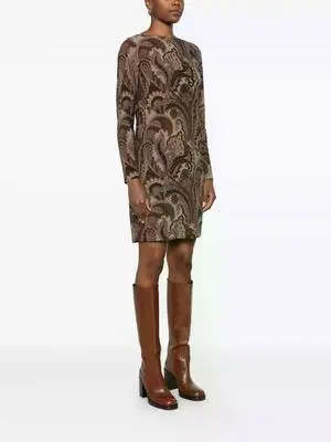 Ralph Lauren Paisley-print Mini Dress
