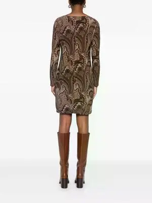 Ralph Lauren Paisley-print Mini Dress