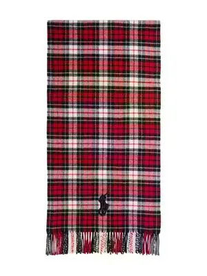 Polo Ralph Lauren Fringed Scarf - Red