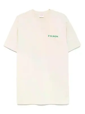 Filson Logo-print T-shirt - Neutrals
