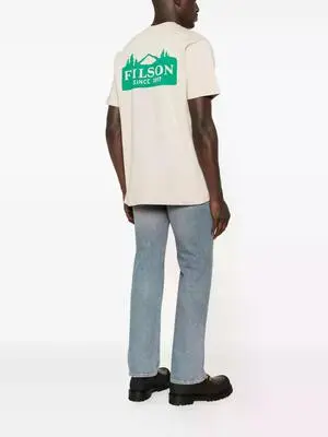 Filson Logo-print T-shirt - Neutrals