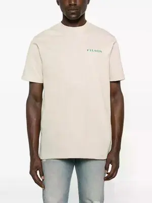 Filson Logo-print T-shirt - Neutrals