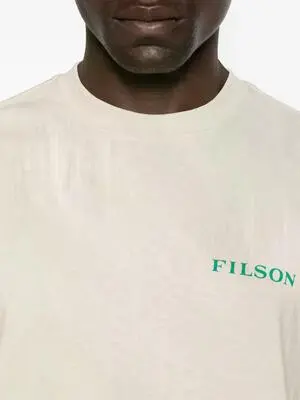 Filson Logo-print T-shirt - Neutrals