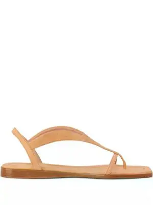 Fabiana Filippi Leather Flat Sandals - 4030