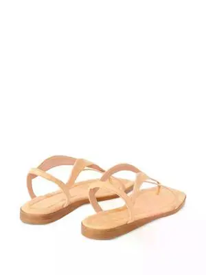 Fabiana Filippi Leather Flat Sandals - 4030