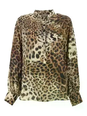 Antonelli Firenze Leopard-print Blouse