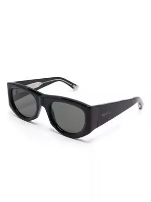 Gucci Geometric-frame Sunglasses