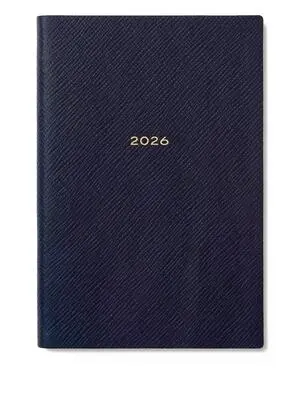 Smythson 2026 Chelsea Weekly Diary - Blue