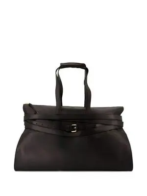 Moschino Belted Leather Tote