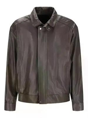 Calvin Klein Paneled Leather Jacket