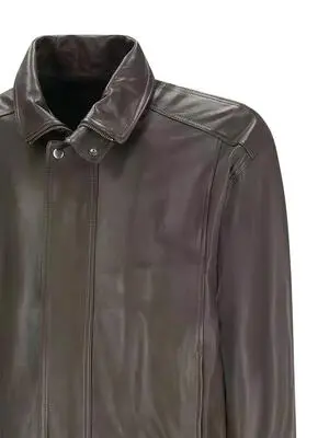 Calvin Klein Paneled Leather Jacket