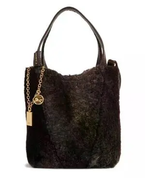 Chloé Spin Shearling Tote Bag