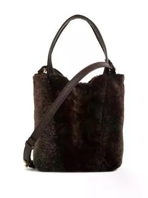 Chloé Spin Shearling Tote Bag