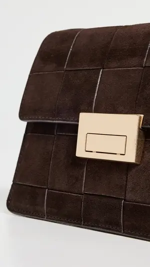 LOEFFLER RANDALL Delphine Leather Clutch