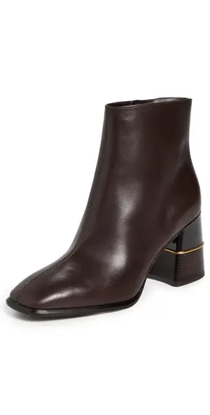 Tory Burch Leather Ankle Boots
