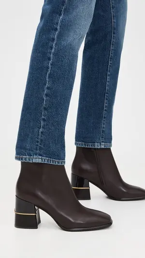Tory Burch Leather Ankle Boots