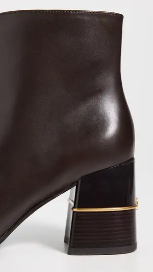 Tory Burch Leather Ankle Boots