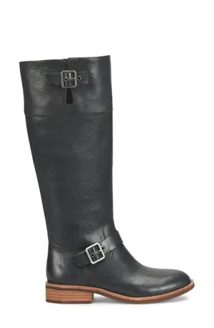 KORK-EASE® Everly Knee High Boots - Black Leather