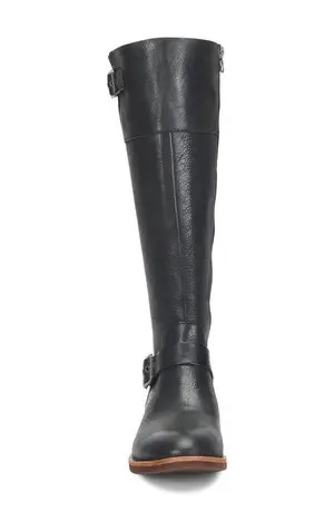 KORK-EASE® Everly Knee High Boots - Black Leather